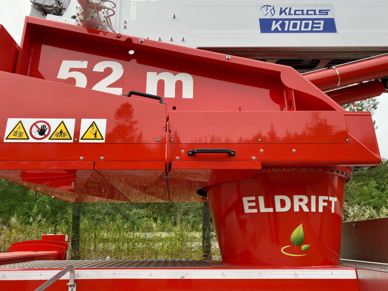 Edins Kranar takes delivery of Sweden’s first Klaas K1003