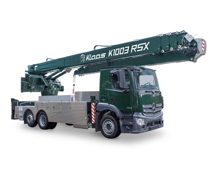 Klaas K1003 RSX Mobile Truck Crane - Kranlyft Group